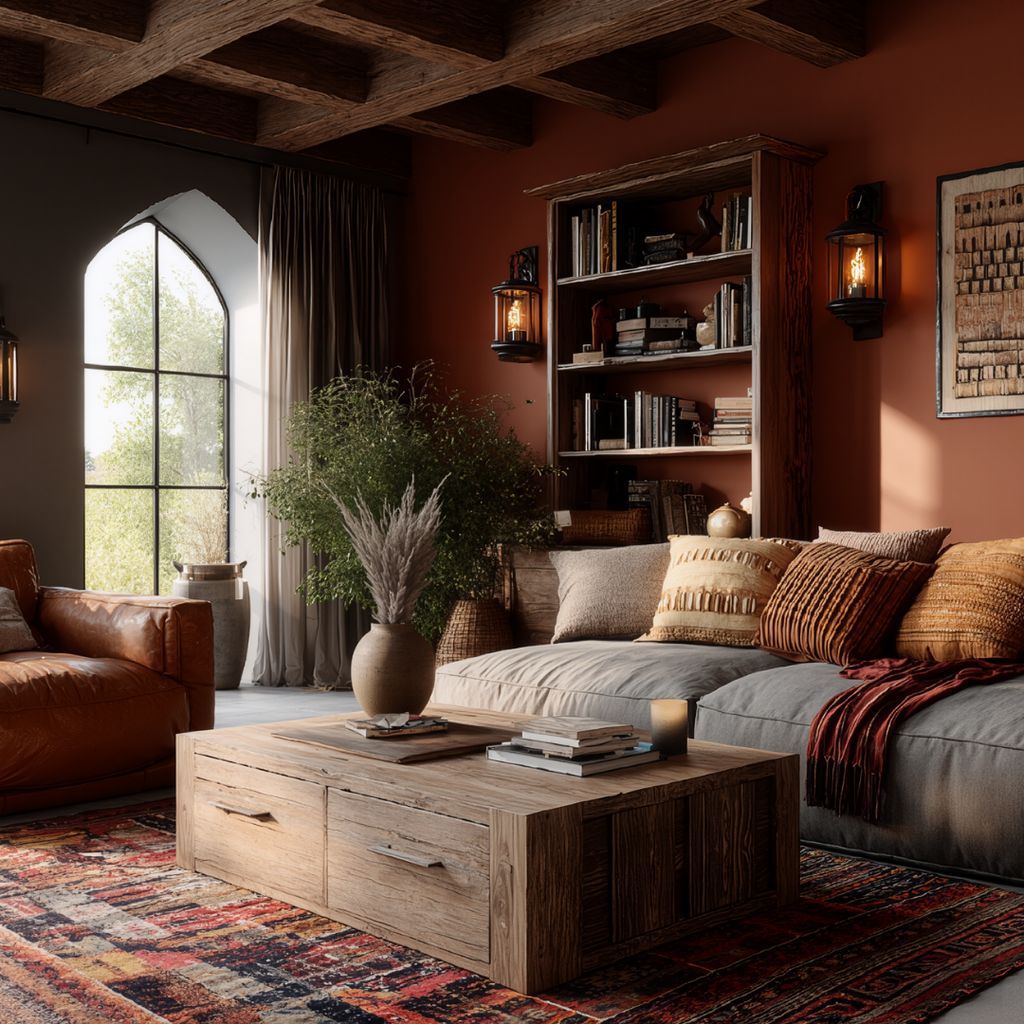 16 Rustic Boho Living Room Ideas Full of Natural Charm – Artera Home